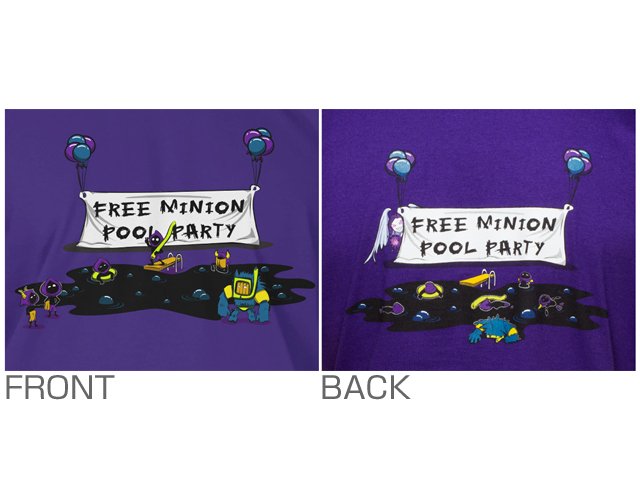 J!NX League of Legends Morgana Pool Party T-Shirts (S-Size) リーグオブレジェンド ...