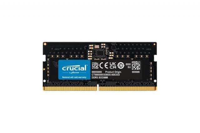 Crucial CT8G48C40S5 262pin SO-DIMM DDR5-4800 CL40-39-39 8GB 1.1Volt - 製品詳細 | パソコンSHOPアーク（ark）