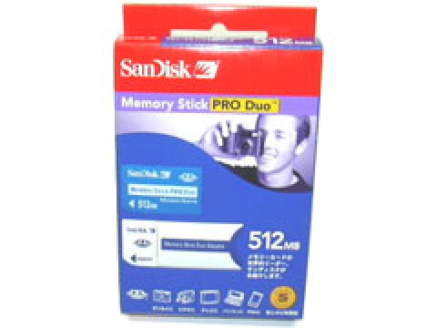 商品レビュー詳細 | SanDisk Memory Stick PRO Duo 512MB | パソコンSHOPアーク（ark）