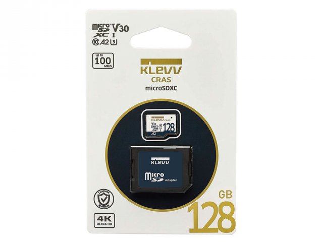 KLEVV(Essencore) K128GUSD6U3-CA MicroSDXCカード 128GB A2対応 アダプタ付属 - 製品詳細 | パソコンSHOPアーク（ark）
