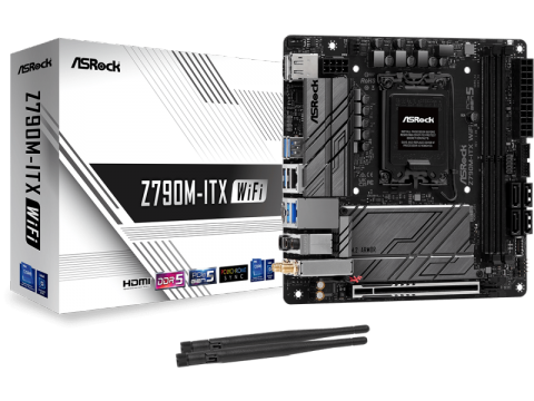 ASRock Z690M-ITX/ax インテル 600シリーズ LGA1700対応 intel Z690チップセット搭載Mini-ITX ...