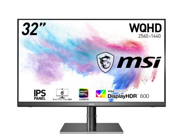 MSI Creator PS321QR Creator PS321 - 製品詳細 | パソコンSHOPアーク（ark）