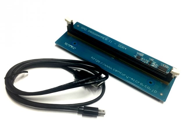 CenturyMicro SPD PROGRAMMER 2 Lite Edition DDR4メモリーモジュール用 SPDエディター&EEPROMライター - 製品詳細 | パソコンSHOP ...