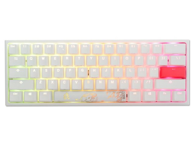DUCKY CHANNEL One 2 Mini RGB Pure White TTC Speed Silver軸 One 2 - 製品詳細 ...