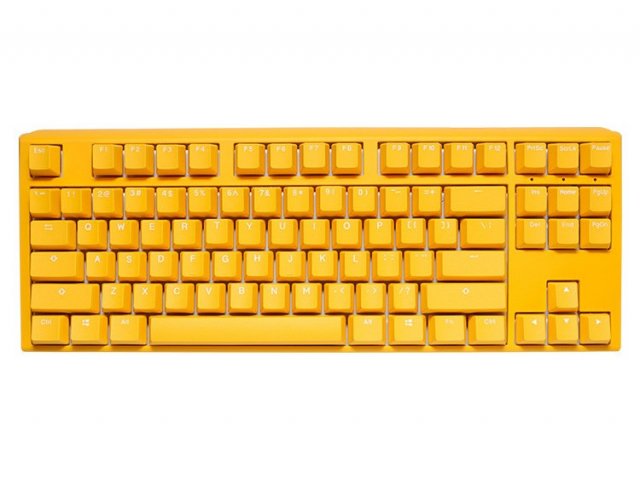 DUCKY CHANNEL Ducky One 3 TKL size 80% keyboard Yellow Ducky Cherry RGB ...