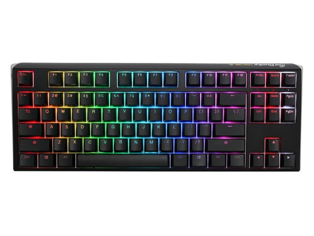 DUCKY CHANNEL Ducky One 3 TKL 80% keyboard Classic Black/White Cherry ...