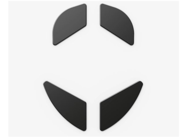 Glorious G-Floats Ceramic Mouse Feet G-Floats Model O、O-対応セラミックマウスソール ...