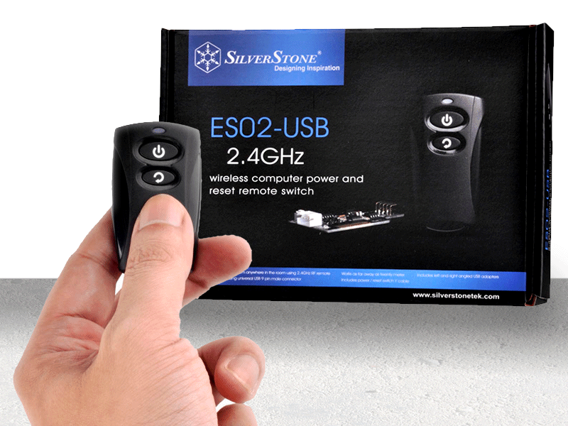 アイデアパワーアップ、USBに対応したPC電源用ワイヤレスリモコンユニット「SilverStone ES02-USB」 | Ark Tech and Market News Vol.300911