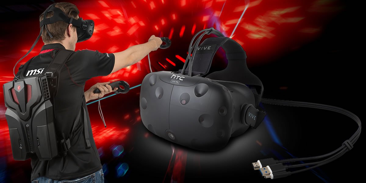 背負ってVRゲーミング、MSI 「VR One」の法人向けモデル次回入荷分予約受付中 - アーク | Ark Tech and Market ...