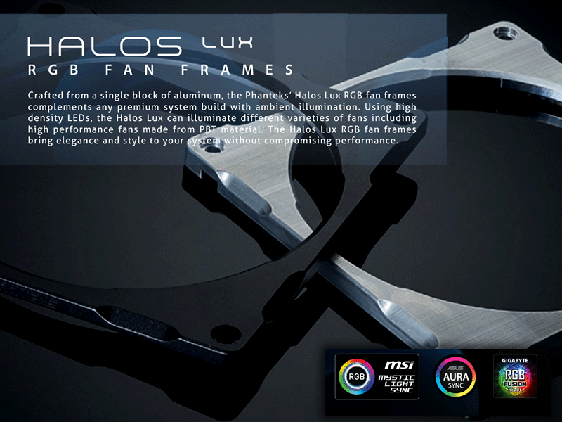 手持ちのファンをRGB発光対応化するマジックアイテム「Phanteks Halos RGB Fan Frames」がアキバに登場 | Ark ...