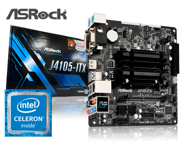 ASRock、ファンレス仕様のGemini Lake世代SoC intel Celeron J4105搭載Mini-ITXマザー「J4105-ITX」 | Ark Tech and ...