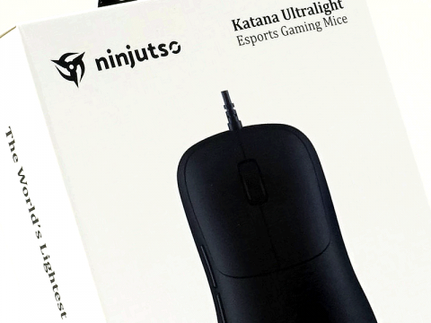Ninjutso Ninjutso Katana Ultralight Wired Gaming Mouse Black - 製品詳細 ...