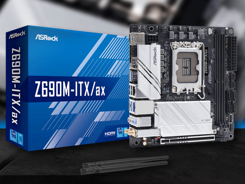ASRockから初のインテルZ690チップ搭載DDR4対応Mini-ITXマザーボード「Z690M-ITX/ax」 | Ark Tech ...