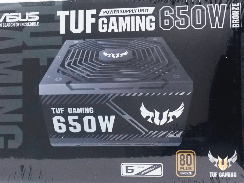ASUS、セミファンレス仕様の80PLUS Bronze認証取得 TUF GAMING ブランドの電源ユニット「TUF-GAMING-650B」と「TUF-GAMING-550B」が登場 ...