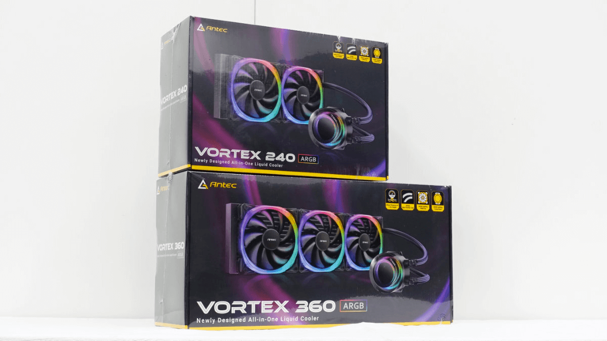 Antec、ARGB LEDを搭載した水冷一体型CPUクーラー「Vortex ARGB Antec、ARGB LEDを搭載した水冷一体型CPUクーラー「Vortex ARGB