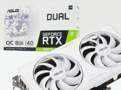ASUS DUAL-RTX3060TI-O8GD6X-WHITE ASUS DUAL シリーズ GEFORCE RTX 3060 Ti 8GB ...