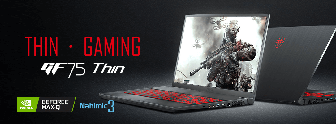 MSI MSI ゲーミングノート GF75 Thin 8RD GF75-8RD-031JP 第8世代インテル Core i7 プロセッサーと ...