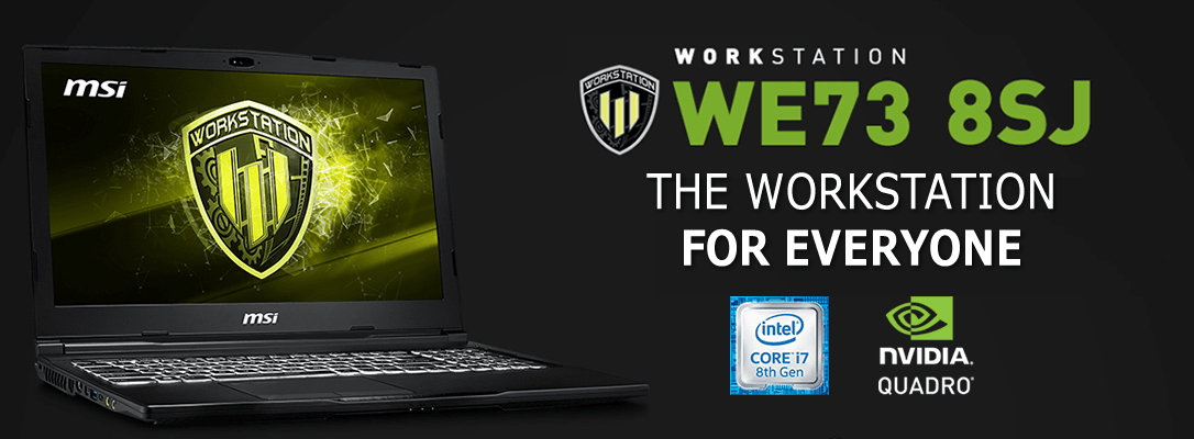 MSI MSI ワークステーションノート 【販売終了】WE73 8SJ 【販売終了】WE73 8SJ-270JP プロフェッショナル用途でも ...