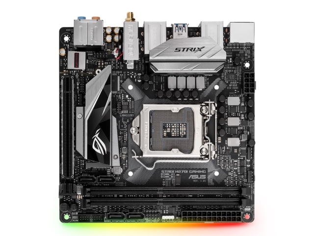 ASUS ROG STRIX H270I GAMING インテル 200シリーズ LGA1151対応 intel H270チップセット搭載Mini-ITXマザーボード - 製品詳細 ...
