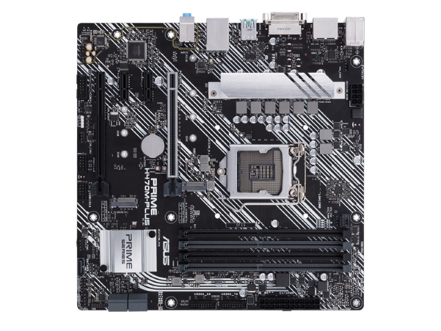 ASUS PRIME H470M-PLUS インテル 400シリーズ LGA1200対応 intel H470チップセット搭載MicroATX ...