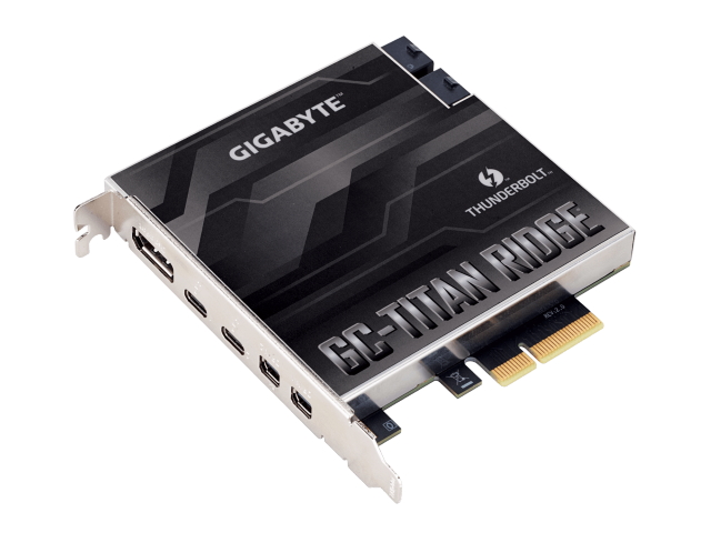 GIGABYTE GC-TITAN RIDGE (rev. 2.0) GIGABYTE製intel 400シリーズマザーボード対応 ...