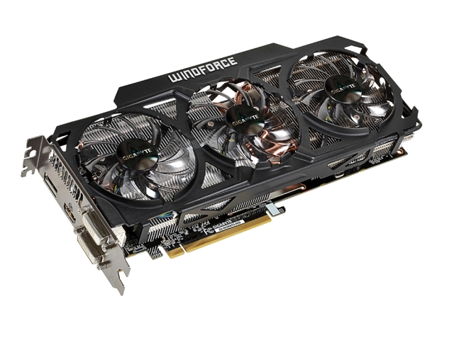 GIGABYTE GV-R929WF3-4GD WINDFORCE RADEON R9 290 4GB 512-bit GDDR5 PCI ...