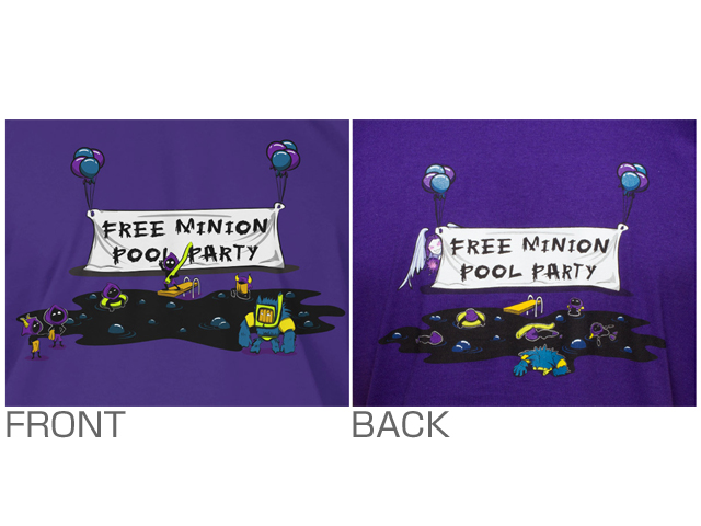 J!NX League of Legends Morgana Pool Party T-Shirts (M-Size) リーグオブレジェンド ...