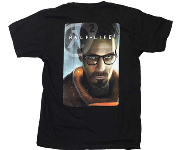 Valve HL2 box art back t-shirt (S-Size) Half-Life 2 ハーフライフ2 ボックスアート バック ...