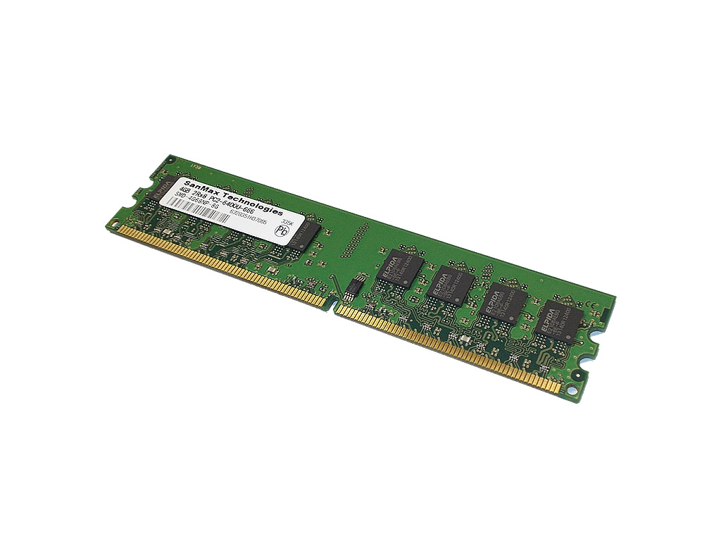 SanMax デスクトップ用 DDR2-800 4GB CL6 ELPIDA/JEDEC SMD-4G68NP-8G [240pin DDR2 ...