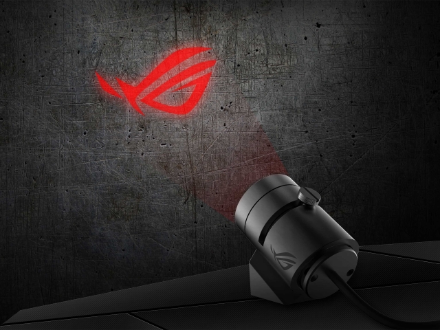 ASUS ROG Spotlight ROGのロゴマークを投影するAura Sync対応USBプロジェクションRGB LED - 製品詳細 ...