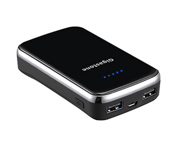 Gigastone P3S-90S 9000mAh DC 5V/2000mA モバイルバッテリー Samsung純正のハイスペック電池採用 ...