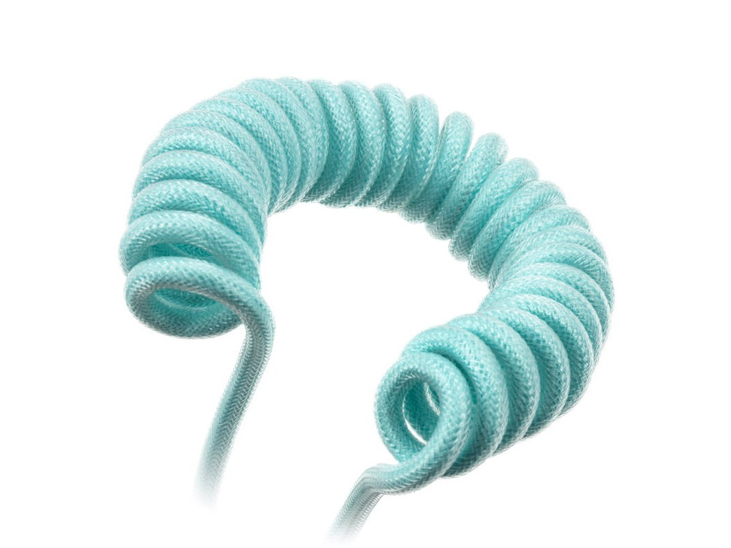 DUCKY CHANNEL Ducky Premicord Custom Coiled USB Cable Frozen Llama - 製品 ...