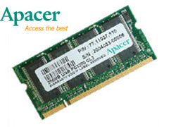 Apacer 200Pin DDR SoDIMM PC2700 512MB - 製品詳細 | パソコンSHOPアーク（ark）