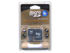 Apacer MicroSD Card 512MB AP-MISD512 - 製品詳細 | パソコンSHOPアーク（ark）