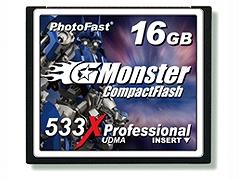 PhotoFast CompactFlash 16GB 533倍速 GM-533CF16ML GM-533CF16ML - 製品詳細 ...