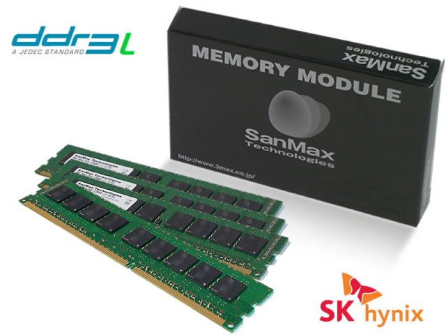 SanMax SMD-32G28EHP-16KL-Q [DDR3L U-DIMM ECC] SanMax DDR3 ECC 240pin ...