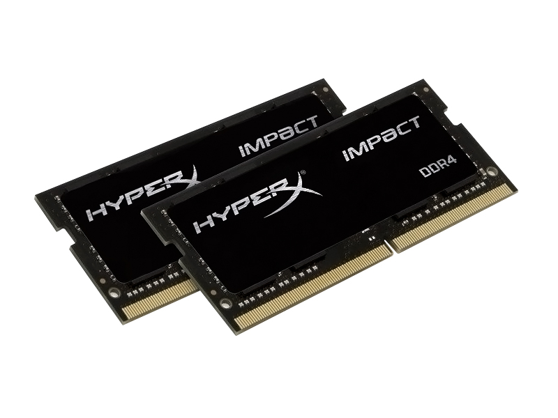 Kingston HX421S13IBK2/8 HYPERX IMPACT ノート用 260pin S.O.DIMM DDR4-2133 8GB(4GBx2枚組)KIT CL13-13-13 ...