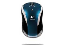 Logicool LX7 Cordless Optical Mouse Blue (LX-7R BL) USB ワイヤレス オプティカルマウス ...