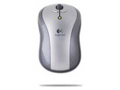 Logicool LX7 Cordless Optical Mouse Silver (LX-7R SV) USB ワイヤレス オプティカル ...