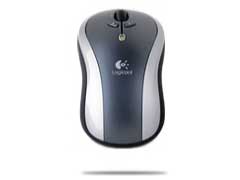 Logicool LX7 Cordless Optical Mouse Black (LX-7R BK) USB ワイヤレス オプティカル ...