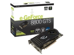 eVGA 640MB e-GeForce 8800 GTS 640-P2-N821-AR - 製品詳細 | パソコンSHOPアーク（ark）