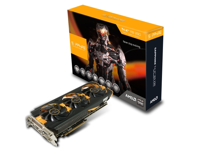 SAPPHIRE R9 290 4G GDDR5 PCI-E DUAL DVI-D/HDMI/DP TRI-X OC VERSION ...