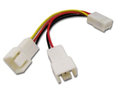 AINEX AINEX WA-084A FAN用二股電源ケーブル - 製品詳細 | パソコンSHOPアーク（ark）