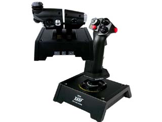 Mad Catz Saitek Pro Flight X-65F Combat Control System 輸入(英語)版 /保証期間:1 ...