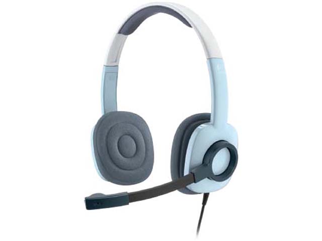 Logicool Logicool Stereo Headset H250 アイスブルー (H250IB) 国内メーカー - 製品詳細 ...