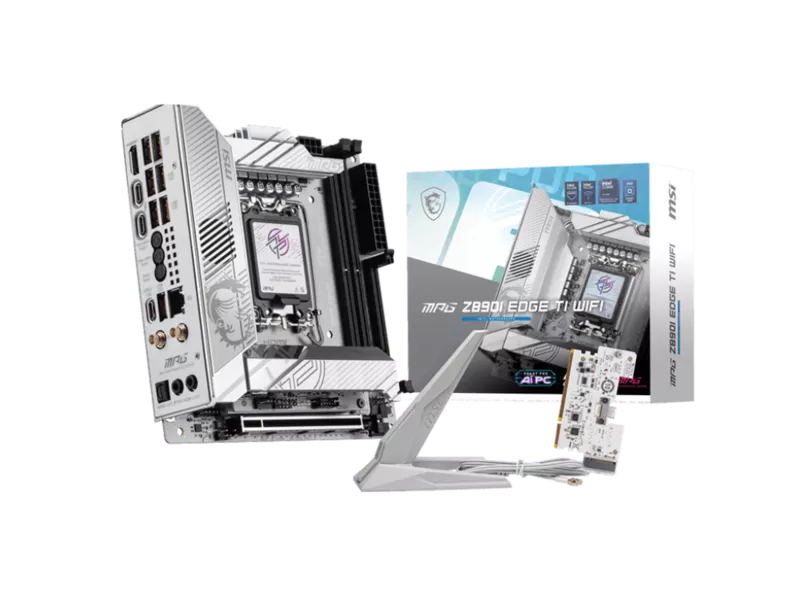 MSI MPG Z890I EDGE TI WIFI インテル 800シリーズ LGA1851対応 intel Z890チップセット搭載 ...