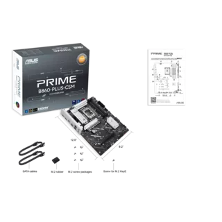ASUS PRIME B860-PLUS-CSM インテル 800シリーズ LGA1851対応 intel B860チップセット搭載ATX ...