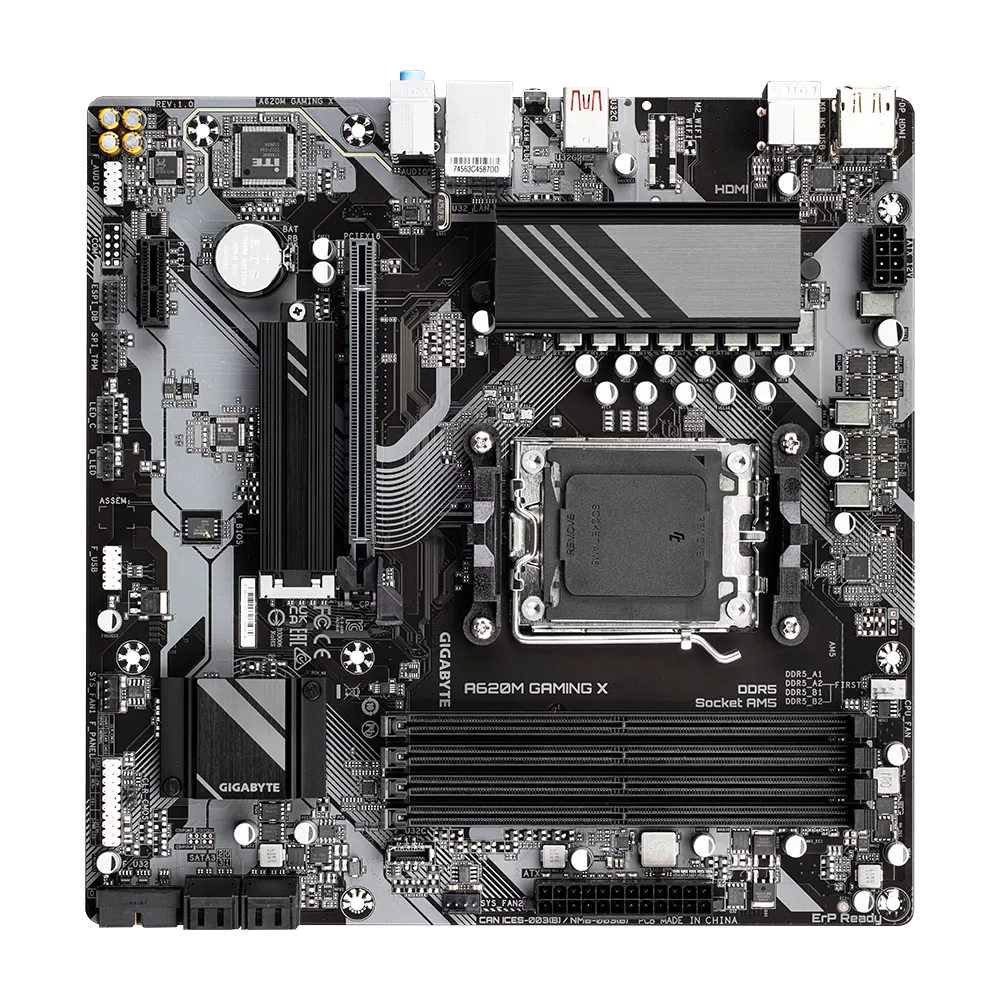 GIGABYTE A620M GAMING X (rev. 1.0) AMD 600シリーズ Socket GIGABYTE A620M GAMING X (rev. 1.0) AMD 600シリーズ Socket