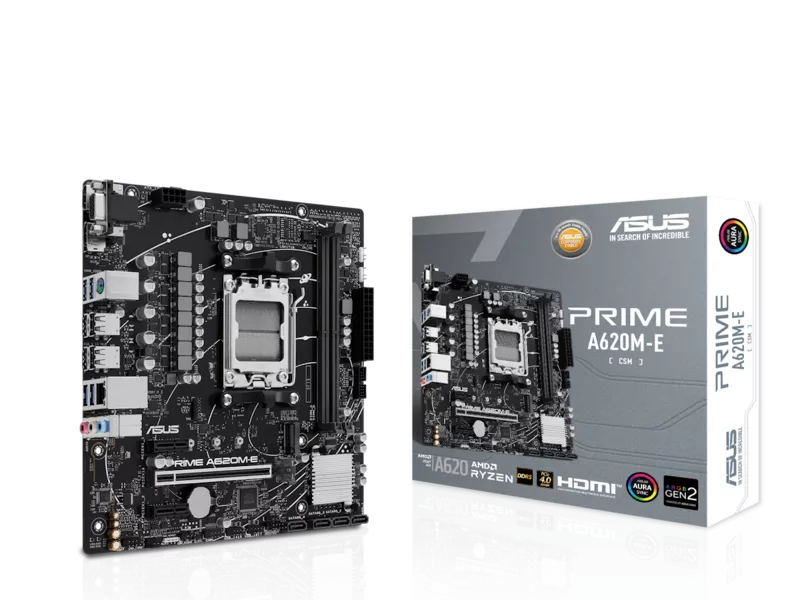 ASUS PRIME A620M-E-CSM AMD 600シリーズ Socket AM5対応 AMD A620 チップセット搭載MicroATXマザーボード - 製品詳細 | パソコン ...