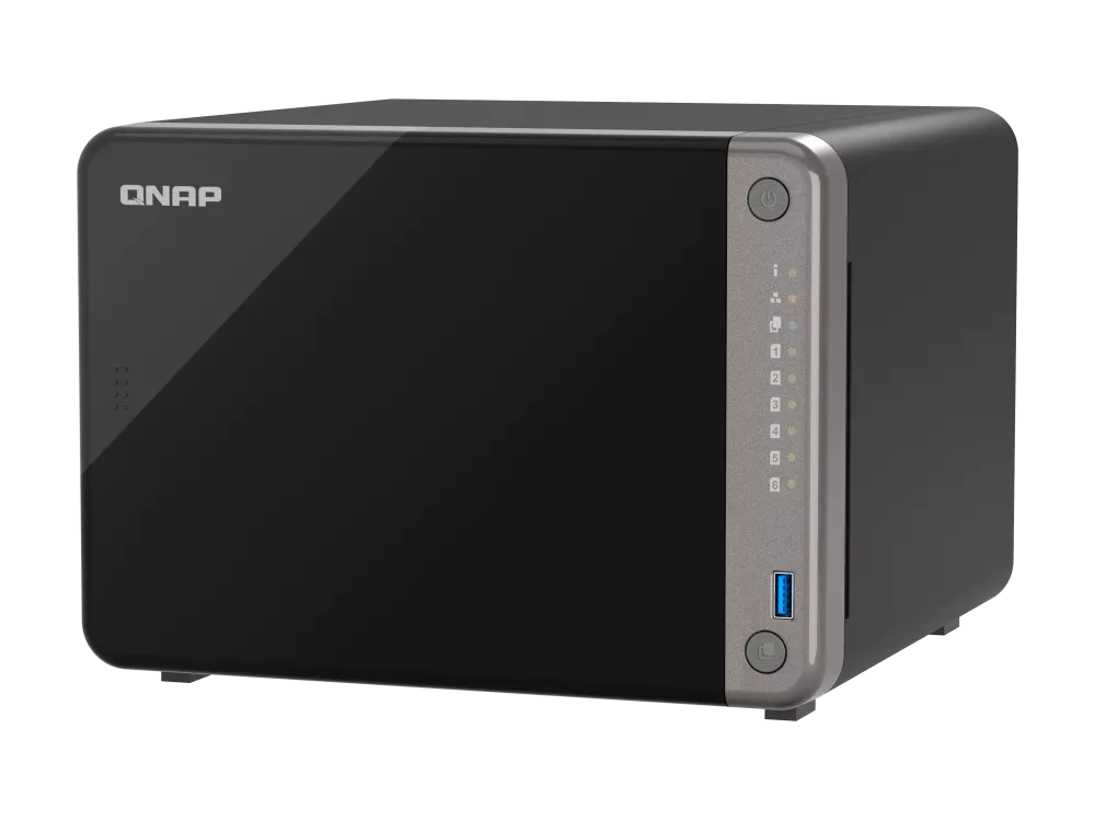 QNAP TS-AI642-8G 6ベイタワー型AI NAS。8コアプロセッサ、GPU QNAP TS-AI642-8G 6ベイタワー型AI NAS。8コアプロセッサ、GPU